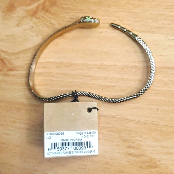 RACHEL Rachel Roy | Jewelry | Nwt Rachel Rachel Roy Goldtone Green Pave ...